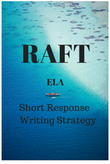 RAFT ELA Short Response Writing Strategy | The Golden Age of Education