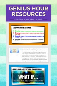 Genius Hour 4.0 – Four Pathways to Genius | The Golden Age of Education